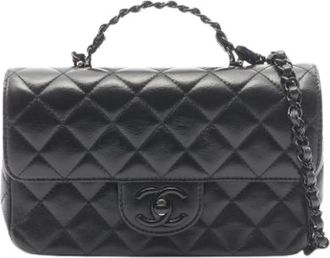 Chanel Sac bandouli&egrave;re Pre-owned - Femme - Pre-owned - Noir - Taille: ONE Size