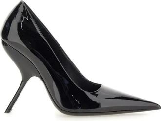 Ferragamo Hohe Schuhe - Eva Decolletè - Gr. 7_5 - in Schwarz - für Damen