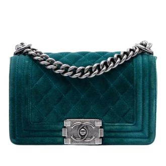 Chanel Pre-owned Boy Flap Schultertasche - - Pre-owned - Damen - Gr&uuml;n - ONE SIZE