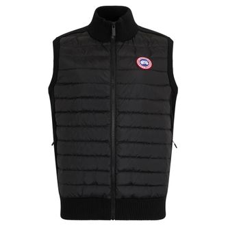 Canada Goose Homme, Vestes, Noir, Taille: M Gilet matelass&eacute; avec empi&egrave;cements en mesh