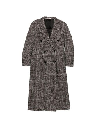 Tagliatore Manteau long crois&eacute; en laine Tagliatore