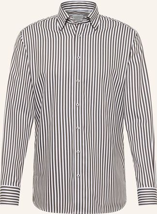 Eterna Hemd Modern Fit braun