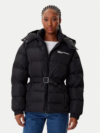 Karl Lagerfeld Winterjacke A3W15023 Schwarz Regular Fit