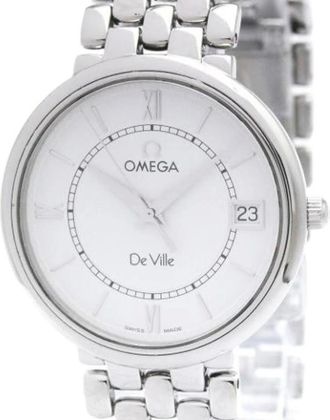 Omega Pre-owned De Ville 7514.21 Montre-bracelet - Homme - Pre-owned - Blanc - Taille: ONE Size