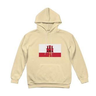 Generic Sweat &Agrave; Capuche Gibraltar Drapeau pour Femme Adultes Et Adolescents Doublure Polaire Sweatshirt pour Patriotes Hoodie Femmes Femmes Pull &Agrave; Capuche pou