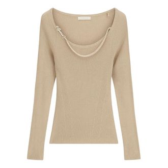 Guess Meghan Pullover - - Knitwear - Damen - Beige - M