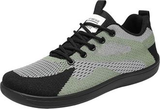 Generic Baskets Femme Chaussures de Sport Marche en Mesh Respirant L&eacute;g&egrave;res Baskets D&eacute;contract&eacute;es &agrave; Lacets Plates Chaussures de Course Fitness Sneakers Confort