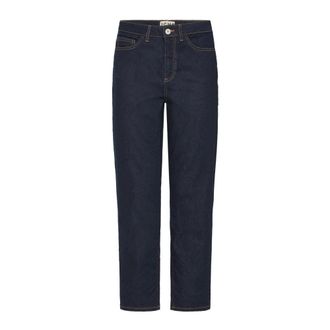 Ichi Authentische Blaue Denim Straight Leg Jeans - - Jeans - Damen - Blau - W26