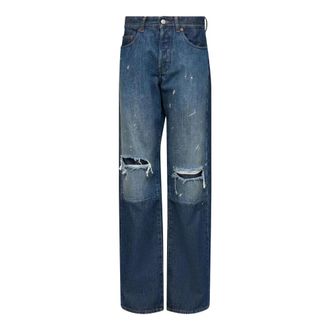 Maison Margiela Gerades Jeans - - Jeans - Damen - Blau - W27