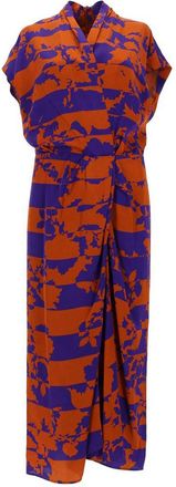 Dries Van Noten Maxi Robe - Multicolore