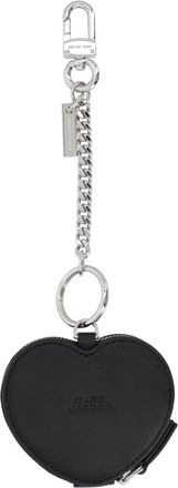 Marc Jacobs Womens Bag Charm The Cookie Pouch Black Leather Split Cow Accessories