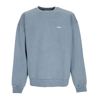 Obey Leichtes Rundhals-Sweatshirt - - Sweatshirts & Hoodies - Herren - Blau - XL