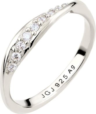 Elli Jewelry Ring Lab grown diamonds