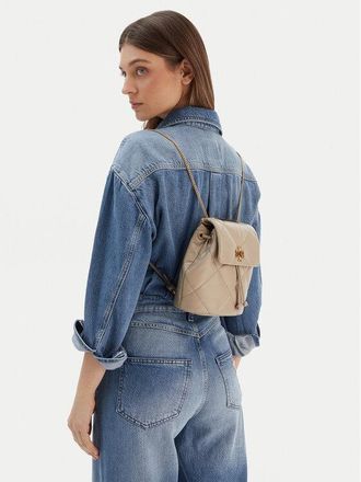 Tory Burch Tory Burch Rucksack Kira Diamond Quilt Small Bacpack 170485 &Eacute;cru