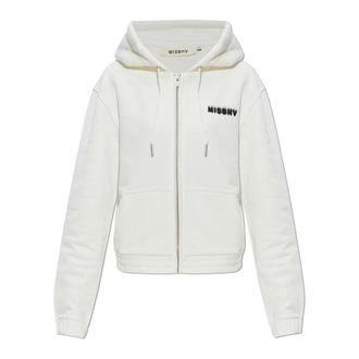 Misbhv Misbhv, Femme, Sweatshirts et sweats &agrave; capuche, Blanc, Taille: 40 FR SweaT-shirt &agrave; capuche