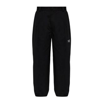 Moncler Baumwoll-Gabardine-Hose - - Trousers - Herren - Schwarzk - M
