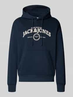 Jack & Jones Hoodie mit Label-Print Modell JAM