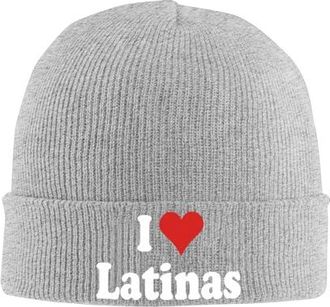 Generic Bonnet en Tricot I Love Les Latinas Sexy. Cadeau pour Les Latinas Sexy. Mode Bonnets Extensible Bonnet Hiver pour Ski lescalade D&eacute;contract&eacute;e