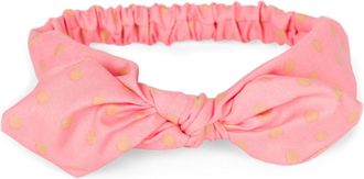 styleBREAKER Haarschmuck Haarband mit Punkte Muster und Schleife