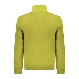 Napapijri Half-Zip Cotton Sweatshirt - Green