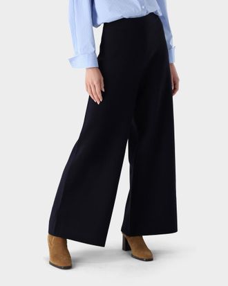 van Laack Strickhose aus ultrafeiner Merinowolle