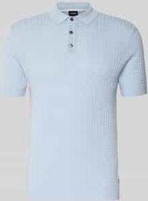 Joop Slim Fit Poloshirt in Strick-Optik Modell Vanceo