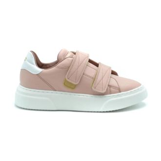 Philippe Model Rosa Leder Schn&uuml;rschuhe - - Shoes - Damen - Rosa - 35 EU