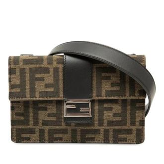 Fendi Pre-owned Canvas Crossbody Bag - - Pre-owned - Damen - Braun - ONE SIZE
