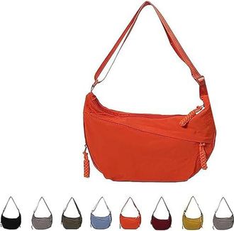 Generic Corelration/Naturaltly/Sofenthiss Sac à bandoulière pour femme Uni, Orange, 1