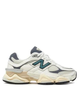 New Balance Low-Top Sneaker - Layered Texture Sneakers With Chunky Sole And Teal - Gr. 40 (EU) - in Beige - f&uuml;r Damen