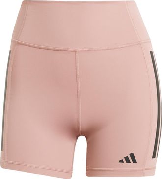 adidas Womens Optime 3-Streifen Kurze Leggings Warm Clay S 8 cm