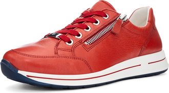Ara Damen Osaka Sneaker, Flame, 37.5 EU Weit