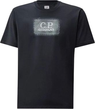 C.P. Company C.p. Company, Homme, Tops, Bleu, Taille: XS T-Chemises