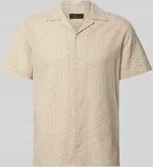 Premium by Jack & Jones Regular Fit Freizeithemd aus Baumwoll-Leinen-Mix Modell SUMMER
