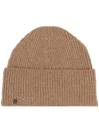 Loevenich Beanie mit Glitzer | OneSize | Damen | Stylische Winterm&uuml;tze mit funkelndem Glitzereffekt Camel