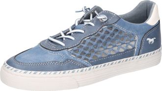 Mustang Damen 1376-310 Sneaker, blau, 39 EU