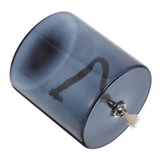 Lurrose Glas Ölkerzenhalter Öllampe Mit Baumwolldocht Vielseitige Vintage Tischdekoration Für Innenbereich