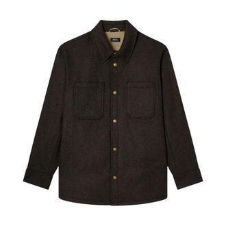 A.P.C. Veste Marcel - - Jackets - Herren - Braun - L