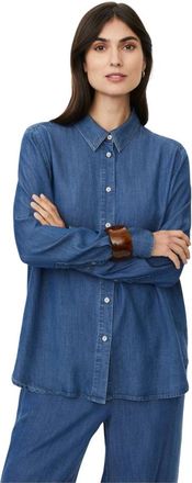 Masai Femme, Blouses et Chemises, Bleu, Taille: 40 FR Maishana Shirt