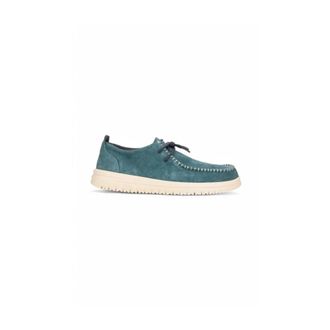 Hey Dude Wally NXT Moc Stilvolle Lederschuhe - - Shoes - Herren - Blau - 42 EU