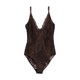 Birgitte Herskind Johannes Bodystocking - - Tops - Damen - Braun - S