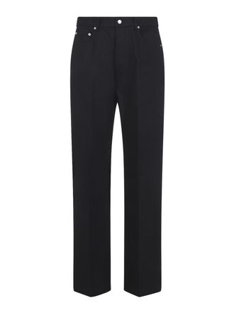 Rick Owens Straight Leg Jeans - Schwarz