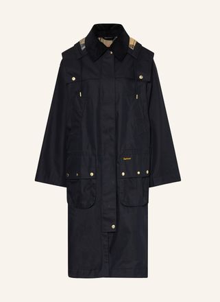 Barbour Mantel Bilsdale Mit Abnehmbarer Kapuze blau