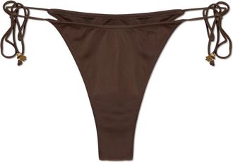 Jacquemus Femme, Maillots de bain, Brun, Taille: 38 FR Triangle Bikini Bottom
