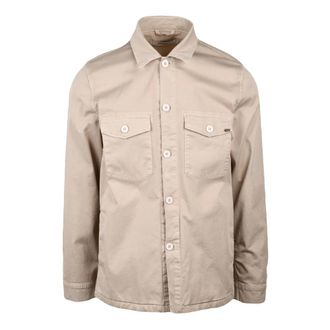 40weft 40Weft, Homme, Chemises, Beige, Taille: 2XL Casual Shirt