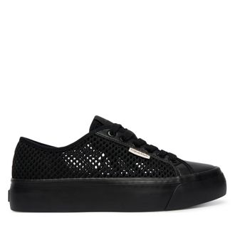 Calvin Klein Sneakers Calvin Klein Vulc Flatf Lace Up Lin Mesh HW0HW02971 Schwarz