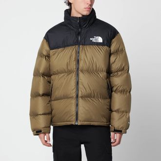 The North Face Gr&uuml;n/schwarze 1996 Retro Nuptse Daunenjacke