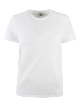 Elisabetta Franchi t-shirt en coton - Blanc