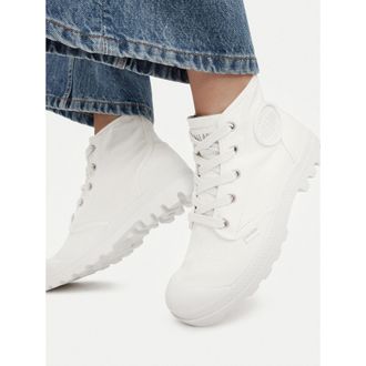 Palladium Schn&uuml;rstiefeletten Palladium Pampa Hi 92352-116-M Wei&szlig;