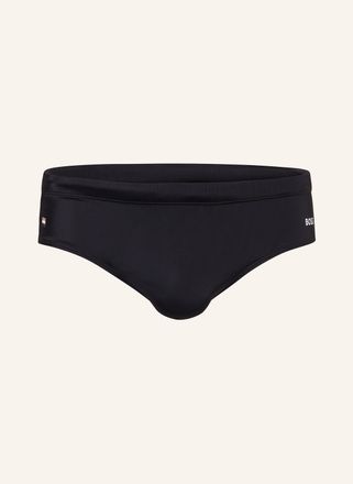 HUGO BOSS Badeslip John schwarz